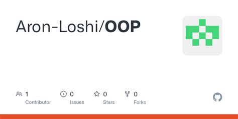 GitHub Aron Loshi OOP
