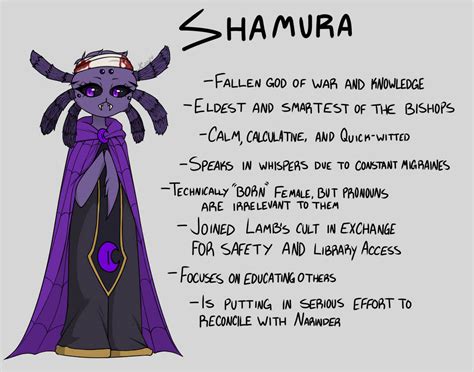 Cult Of The Lamb Au Shamura By Justcilvi On Deviantart