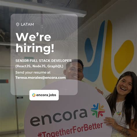 React Node Jobopportunity Lifeatencora Engineeryourfuture Teresa