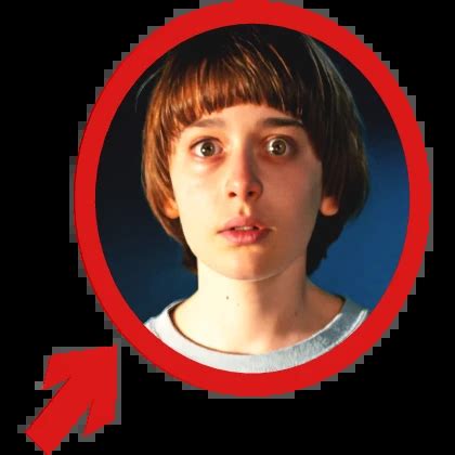 Animated Will Byers Pointing Arrow Circle Meme Roblox Item Rolimons