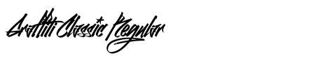 Graffiti Classic Regular Fuente Webfont And Desktop Myfonts