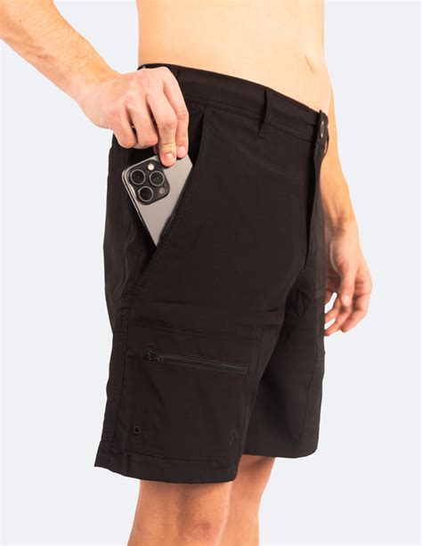Waterproof Pocket Swim Shorts Mens Swimwear Aquastash Aquastash
