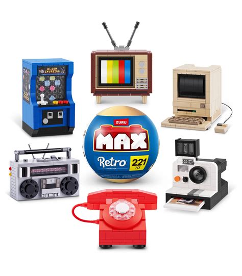 Zuru Max Premium Retro Capsule Collection Assorted Styles E Trains