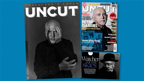 I May Just Keep Going Peter Gabriel Interviewed Uncut
