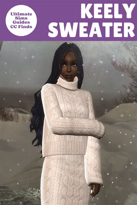 My Must Have Sims 4 Cc Sweaters You Should Download Ultimate Sims Guides