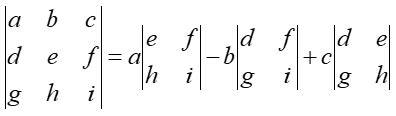 Determinant Of A Square Matrix W3babes