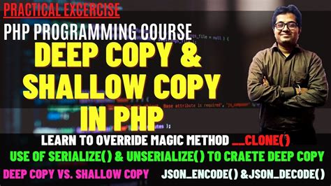Object Cloning In Php Php Clone Magic Method How To Create Deep