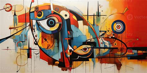 Ai Generated Ai Generative Abstract Geometric Pattern Art Background