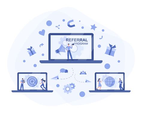 Best Referral Program Illustration Download In Png And Vector Format