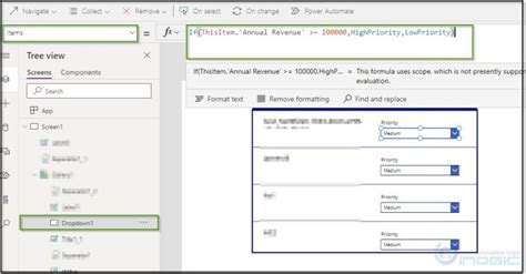 conditionally modify the dropdown in the canvas app microsoft dynamics 365 crm tips and tricks