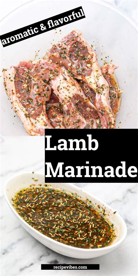 Marinade For Lamb Chops Grilled Lamb Recipes Lamb Recipes Lamb Chop