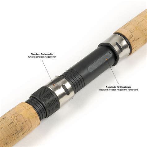 Feederrute Angeln Steckrute Mit Wechselspitzen 330m 20 120g Zite Fishing