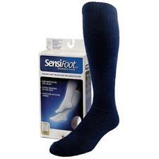 Buy Online Bsn 110860 Jobst Sensifoot Diabetic Sock Knee High 8 15 Mmhg