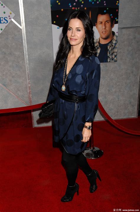 Celebrity Pantyhose Courtney Cox In Nylon Stockingspantyhosetights 2