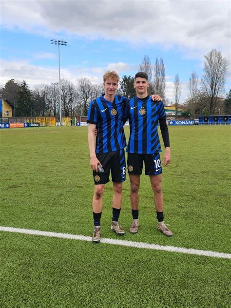 Dominik Kartelo And Andrija Vukoje Fc Internazionale Milano Avdo Dizdarevic