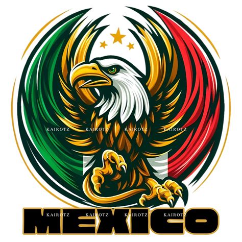 Mexico Eagle Png Sublimation Clipart Design No Background Etsy