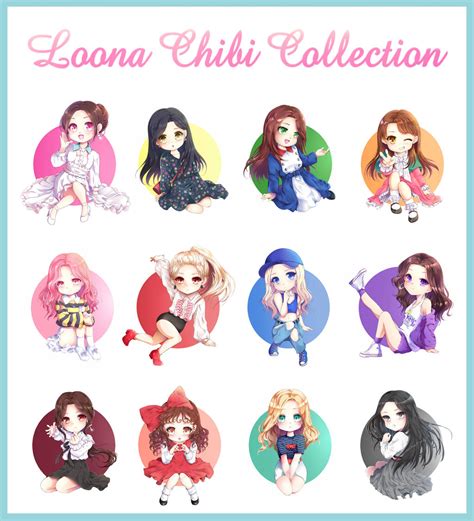 Loona Chibi Collection By Rurucreations On Deviantart
