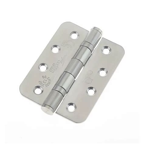 Eai 4 Stainless Fire Door Hinges Grade 13 G13 And Screws 102x76x3mm