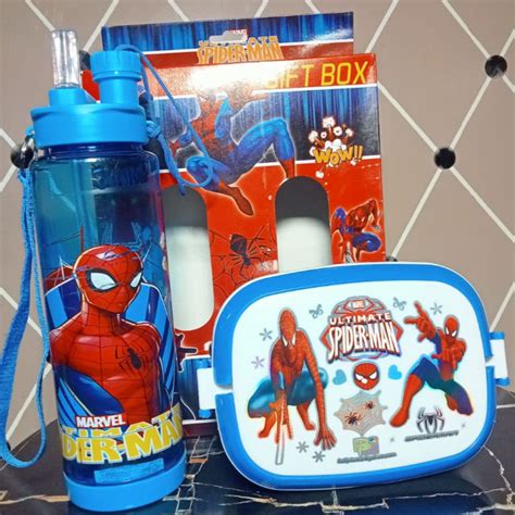 T Box 2 In 1 Water Bottle And Lunch Box T Set T Box