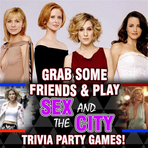sex and the city trivia party game booklet trivia party games