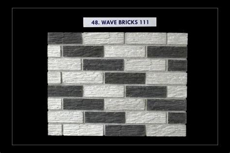 Wave Bricks 111 At Rs 150 Sq Ft Stone Wall Cladding In Hyderabad Id 2852624401112