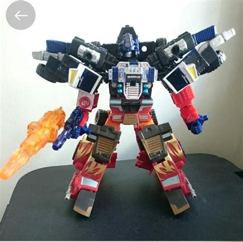 Takara Superlink Sc 13 Transformers Grand Convoy And Rodimus Mint