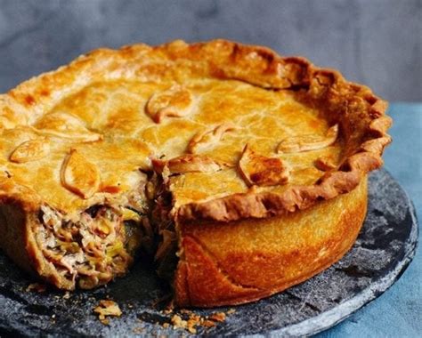 The Hairy Bikers Cumberland Sausage Pie Delicious Magazine
