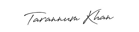 92 Tarannum Khan Name Signature Style Ideas New Electronic Sign