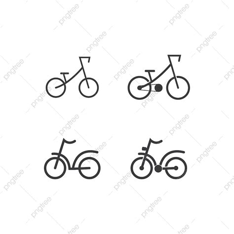 Bicycle Bike Biking Icon Vector Bike Transportation Design Png And