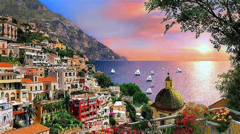 Positano 4k Wallpapers Top Free Positano 4k Backgrounds Wallpaperaccess