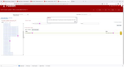 You Need To Enter A Diff Sequence This Grade Seq Is Already On This Grade Ladder Per 1530911