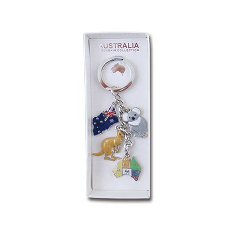 Australian Icons Premium Keyring