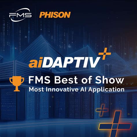 Phison Wins Prestigious Best Of Show Award At Fms The Future Of Memory