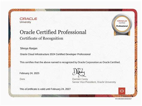 Oraclecloud Cloudcomputing Oci Certification Developer Techgrowth