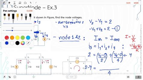 Circuit6supernode Analysis Youtube