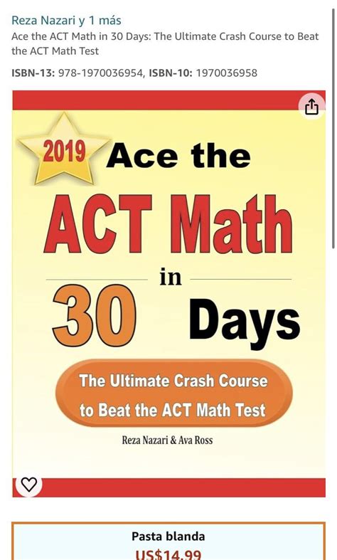 Is This A Good Act Math Book Ract
