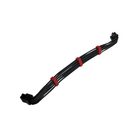 Dual Angled Mini 8 Pin Pcie Modular Cable With Low Profile Connector