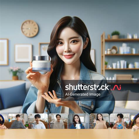 Tiktok Live Korean Female Influencer Selling Ai Generated Image 2410502909 Shutterstock