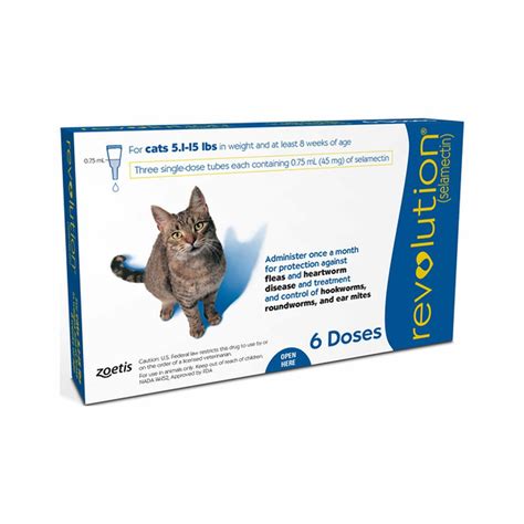 Revolution Selamectin Topical Solution For Cats 6 Ct Delivery Or