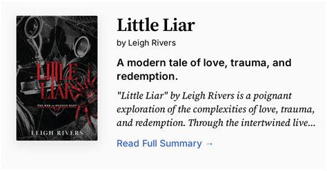 Little Liar By Leigh Rivers Summary Analysis Faq
