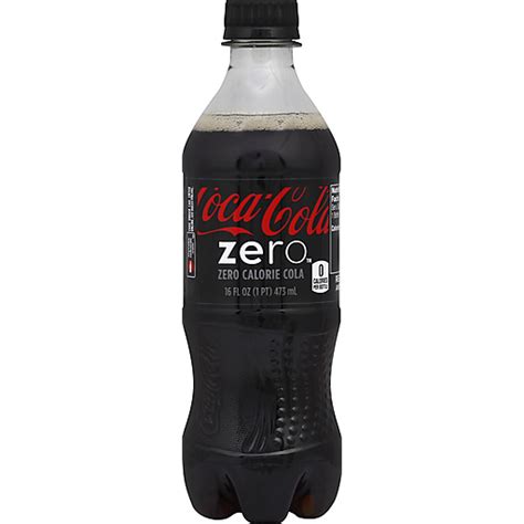 Coca Cola Coca Cola Zero Bottle 16 Oz Cola Ingles Markets
