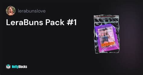 My Nft Pack Sale 🥰 Ulerabuns