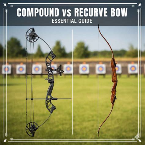 Compound Vs Recurve Bow Essential Guide