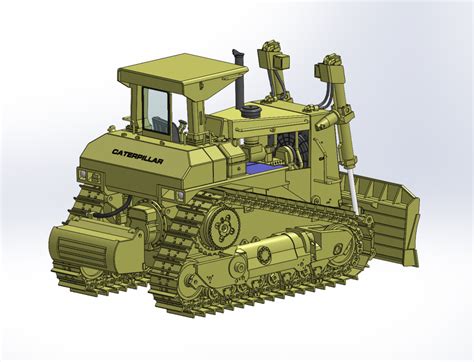 New Model Update 148 Cat® D10n Dozer Die Cast Classic