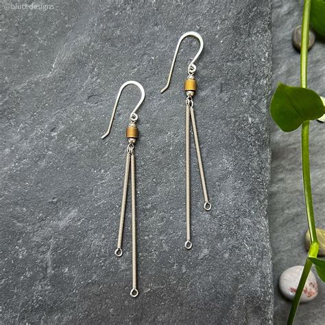 Guitar String Earrings Bluce Designs