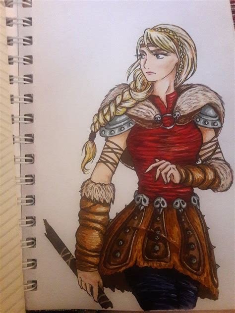 Httyd Astrid Hofferson Art By Leanham Рисунки Как приручить дракона Дракон