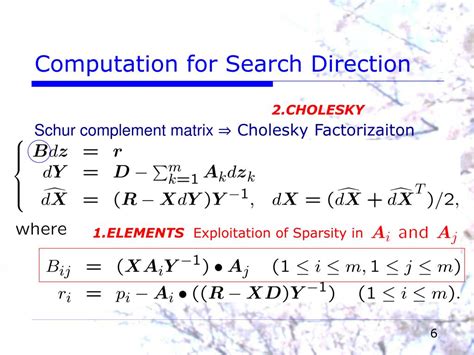 Ppt Parallel Software For Semidefinite Programming With Sparse Schur Complement Matrix