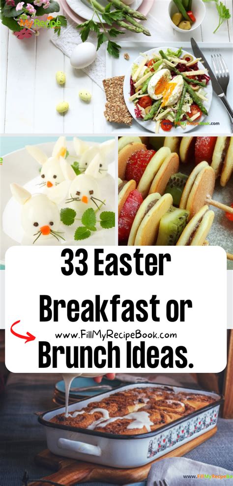 33 Easter Breakfast Or Brunch Ideas Fill My Recipe Book
