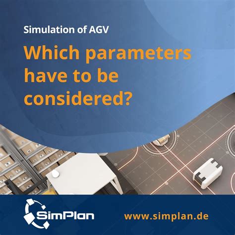simulation of an agv which parameters have to be considered