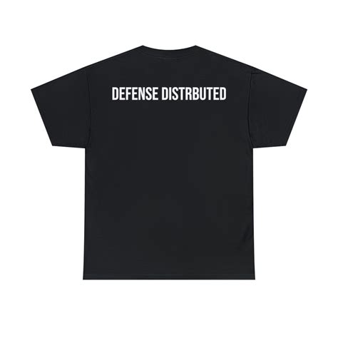 Black Defense Distributed Logo Tee Ghost Gunner